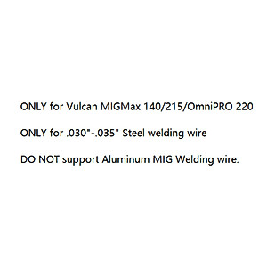 MIG WELDING GUN 15' 180AMP (2 PINS) replacement for Vulcan MIGMax 140/215/OmniPRO 220