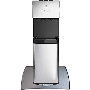 Water Cooler Dispenser Mat for Hardwood Floor and Countertop | Waterproof Anti Slip Scratches and Stains Protective| Rubber Tray Under Water Dispenser Absorb Heat
