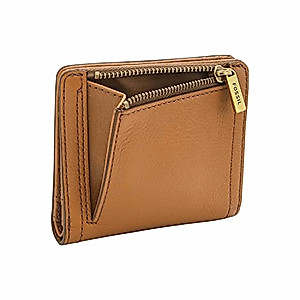 Fossil Women's Logan Leather RFID-Blocking Bifold Wallet