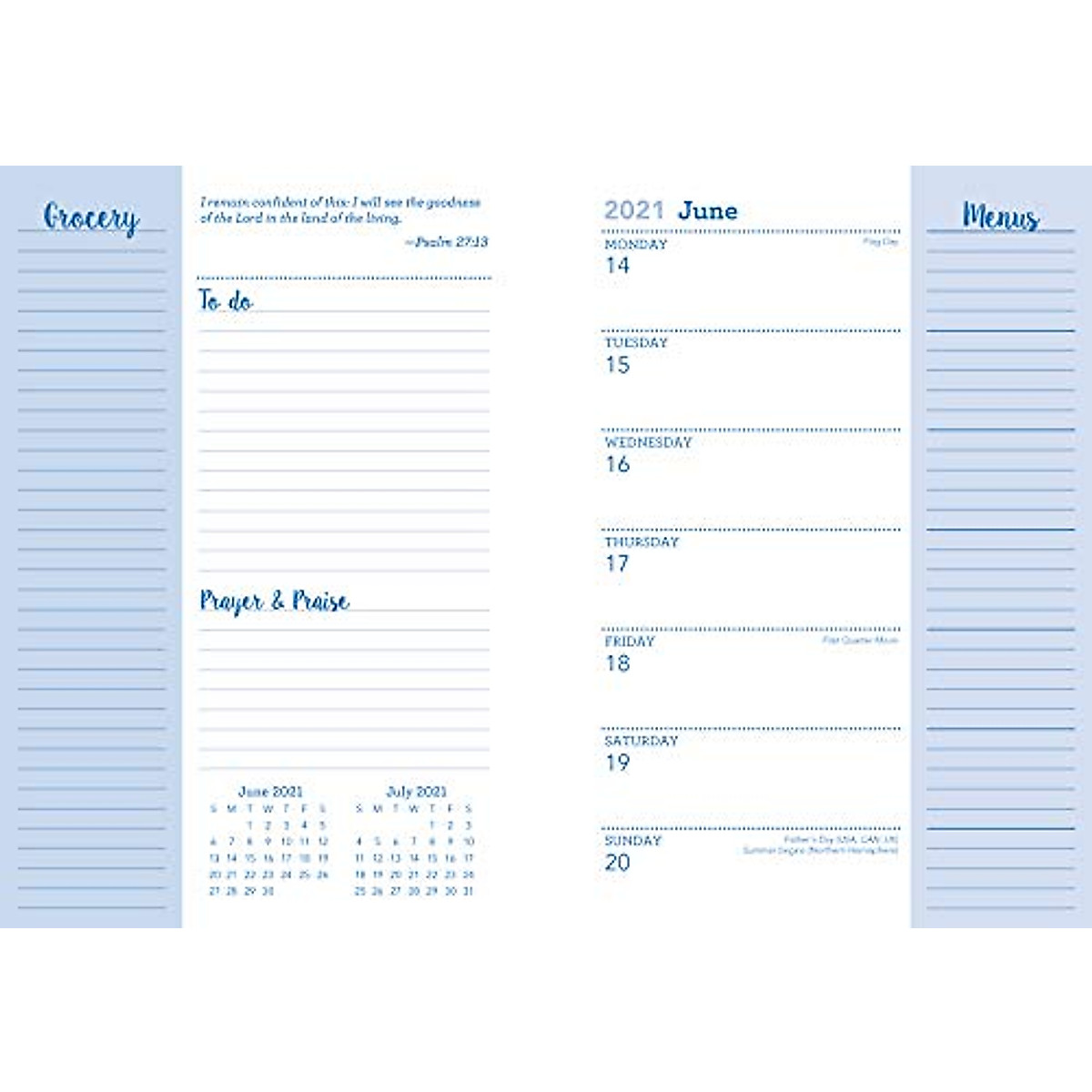 2021 Amy Knapp's Christian Family Organizer: 17-Month Weekly Faith & Inspiration Planner for Mom (Includes Stickers, Thru December 2021)