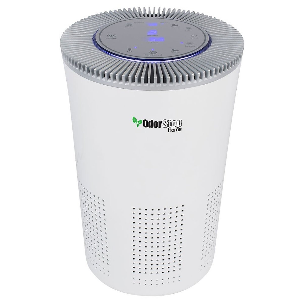 OdorStop HEPA Air Purifier with H13 HEPA Filter, UV Light, Active Carbon, Multi-Speed, Sleep Mode and Timer (OSAP5, Bright White)