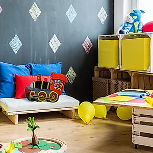 ArtCreativity 11 Inch Cozy Plush Train for Kids, Soft and Cuddly Train Pillow Toy, Cute Nursery Décor, Carnival Prize, Best Gift for Christmas, Boys, Girls, Newborn, Infant, Toddler