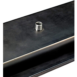 72"x 6" Linear Channel Oil Rubbed Bronze Drop-in Pan with Spark Ignition Kit - Natural Gas