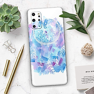 DesignSkinz Watercolor Dreamcatcher Protective Vinyl Decal Wrap Skin Cover Compatible with The Samsung Galaxy S20 (Screen Trim & Back Glass Skin)