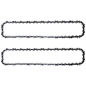 Opuladuo 2PC 14" Chainsaw Chain 3/8" LP 050" 52DL Fit for Portland Harbor Freight 64497 64498 67255 58949