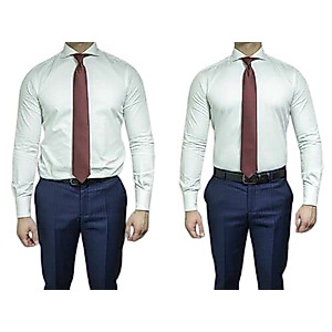 Shirt Stays With Pin Secure Hold Y-STYLE Adjustable Strap