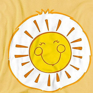 Popfunk Care Bears Funshine Belly Unisex Adult T-Shirt (Large)