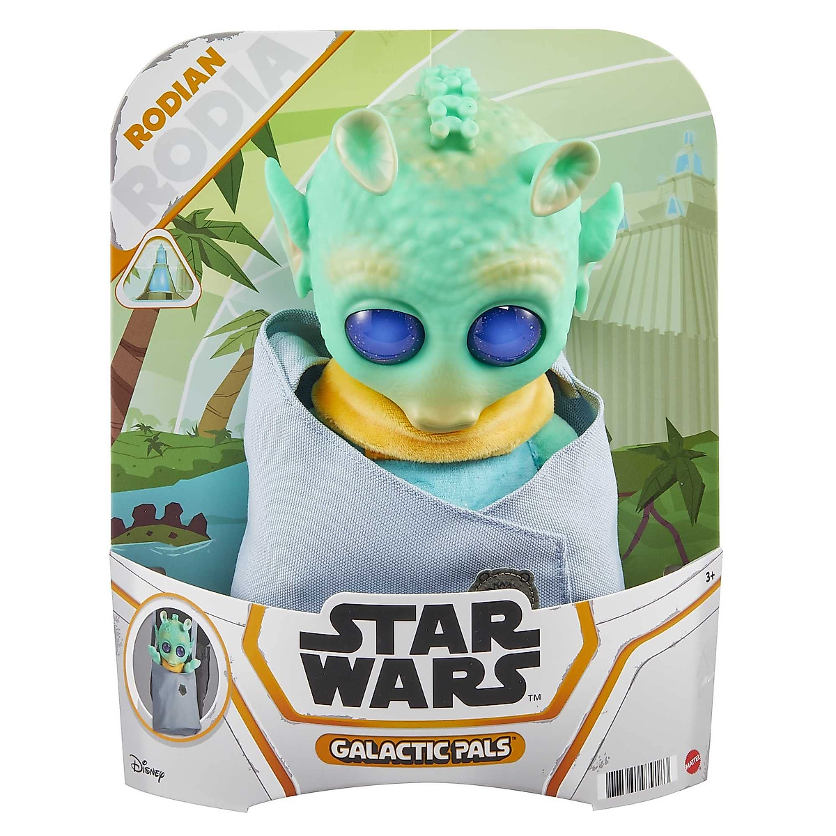 Mattel Star Wars Galactic Pals Plush Collection of Soft Creature Dolls, Collectible Toy