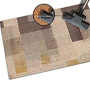 Happy Fall Y'all Coir Mat Autumn Harvest Gnome Pumpkin Sunflower Bird Doormats Durable Non Slip Waterproof Funny Front Door Mat for Garage Patio High Traffic Areas 16x24in Housewarming Gift