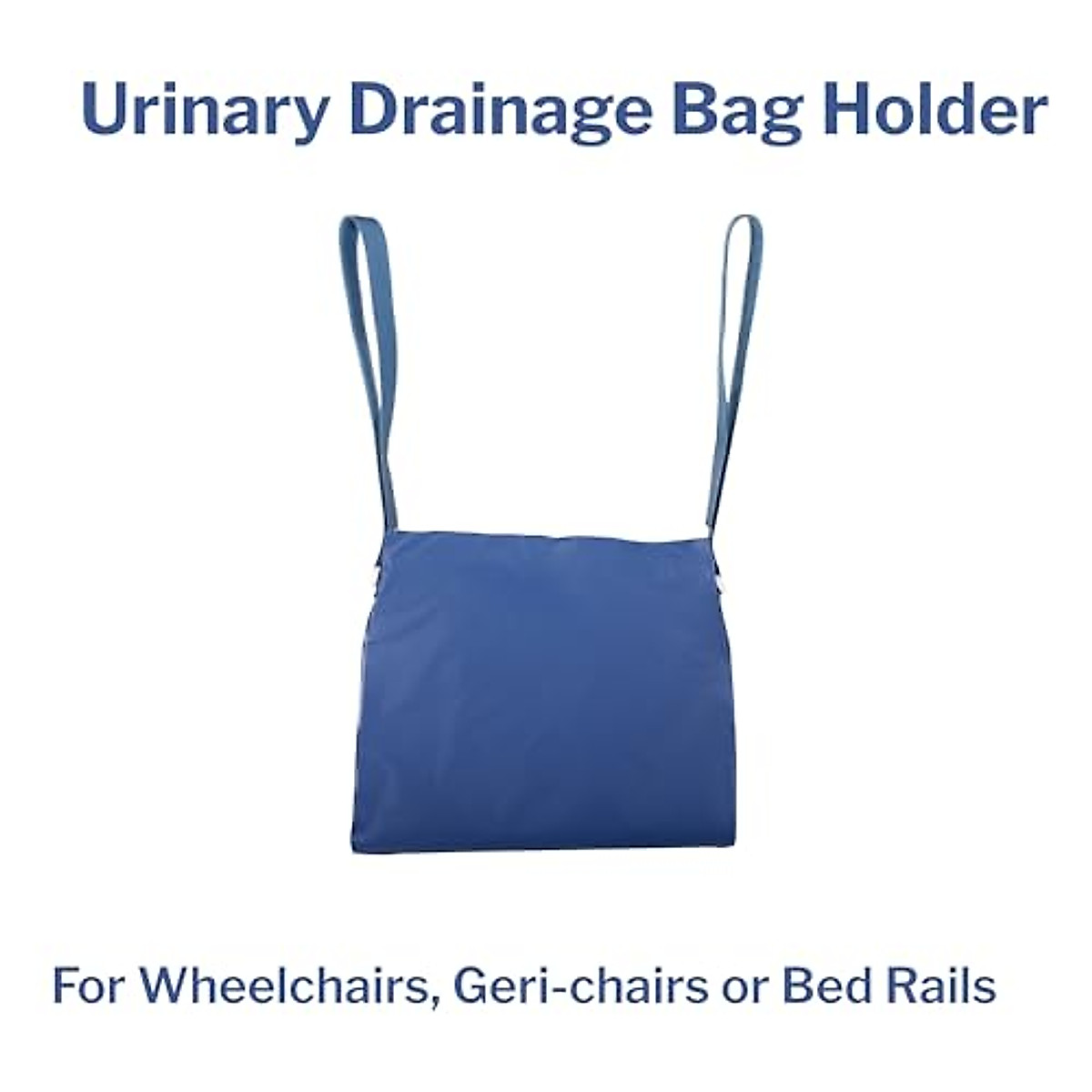 McKesson Urinary Drainage Bag Holder for Wheelchair, Geri-Chair or Bed Rails, 1 Count