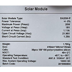 iLIVING HYBRID Ready Smart Thermostat Solar Roof Attic Exhaust Fan, 14", 1750 CFM, 2500 Coverage Area, Black