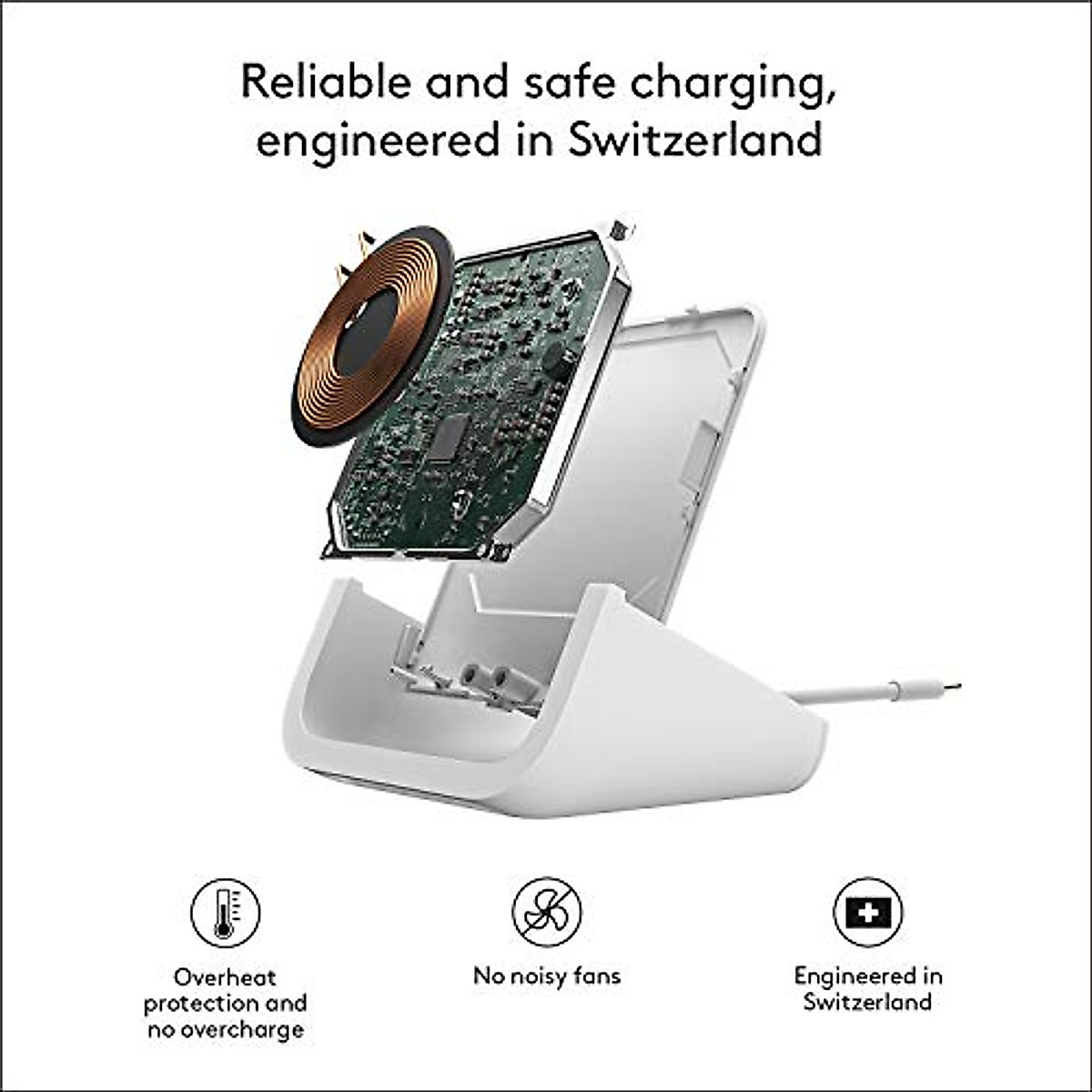 Logitech Powered Wireless Charging Stand for iPhone 8, 8 Plus, X, XS, XS Max and XR