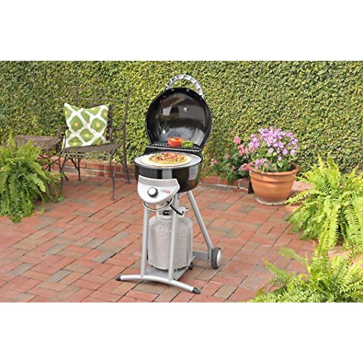 Char-Broil TRU-Infrared Patio Bistro Gas Grill, Black