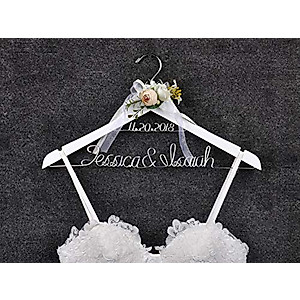 Bride Hanger, Wedding Hanger, Wedding Gift, Personalized Bride Hanger, Honor Maid, Bridesmaid, Doctor, Graduation Dress Hanger