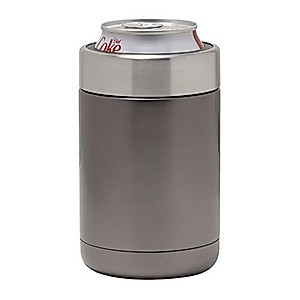 Houdini Can Cooler, Fits 12 Ounce, Gunmetal
