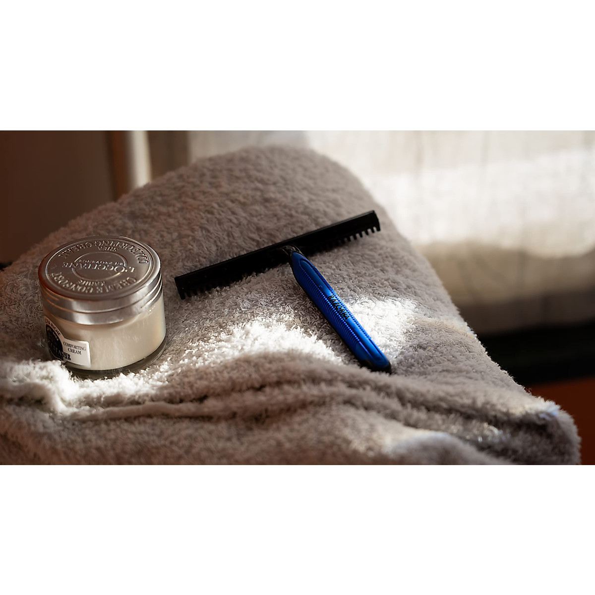 Razorba GOAT Wide Body Shaver for Men (6 PACK) Body Manscape Razors. 6 Wide Disposable Body Shavers. Skin Sensitive Back Shavers for Men. Shave Wet or Dry. Easy to Use Man Groomer