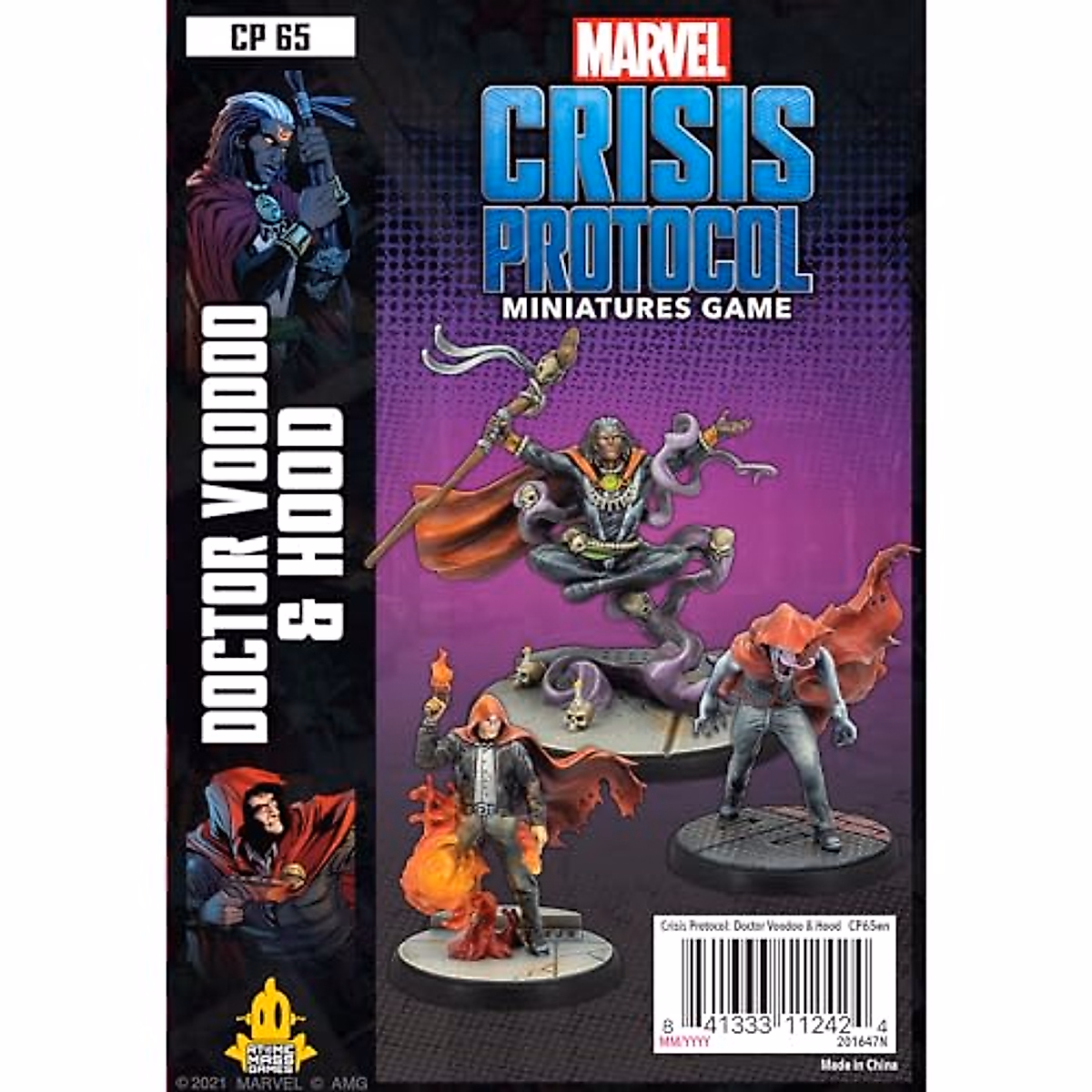 Marvel: Crisis Protocol Doctor Voodoo & Hood Character Pack - Unleash Mystical Powers in Your Battles! Tabletop Superhero Game, Ages 14+, 2 Players, 90 Minute Playtime, Made by Atomic Mass Games