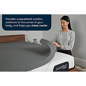 Serta Carbon Dream 3" Memory Foam Mattress Topper