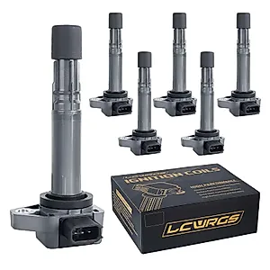 Set of 6 Ignition Coil Pack for 3.5 3.7 V6 Acura MDX Honda Ridgeline Pilot Saturn vue 2001 2002 2003 2004 2005 2006 2007 2008 2009 Coils Replaces# UF400 UF512 C1460