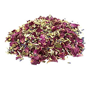 Confetti Dried Flowers and Petals - 100% Natural Wedding Confetti Dried Flower Petals Pop Wedding and Party Decoration Biodegradable Rose Petal Confetti (36)