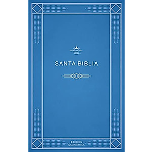 RVR 1960 Biblia edición económica, azul tapa rústica | RVR 1960 Economic Bible Blue Paperback (Spanish Edition)