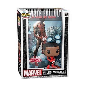 Funko Pop! Marvel Comics Miles Morales Ultimate Fallout US Exclusive Vinyl Cover with Figure