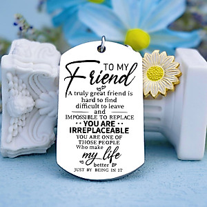 igvean True Friendship Gifts for Women Best Friend keychains Friend Gifts for Her BFF Girls Besties Sister BirthdayGifts for Best Friends Female Stocking Stuffers for Women