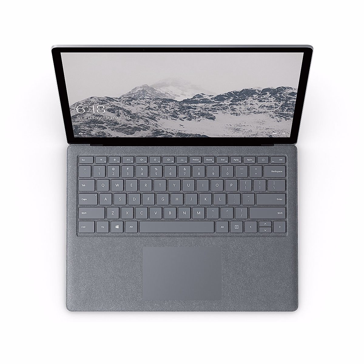 Microsoft Surface Laptop (Platinum) - Intel Core i7-7660U 2.50GHz - 8GB RAM - 256GB SSD 13.5" 2256x1504 Touch (Renewed)