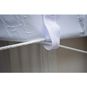 Transhield | 21ft - 27ft Wake Tower Boat Cover | Covers 100% of The Boat above The Rub Rail | UV Resistant Marine Heavy Duty Waterproof | Fits V-Hull Runabout Ski Boats (V Bow 25 ft - 27 ft)