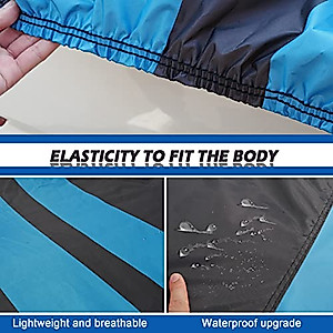 Kaugung Car Cover Waterproof Custom Fit Porsche 911（1997-2023）, Lightweight Full Exterior Cover for Automobiles All Weather Outdoor Sun UV Rain Dust Snow Wind Protection.