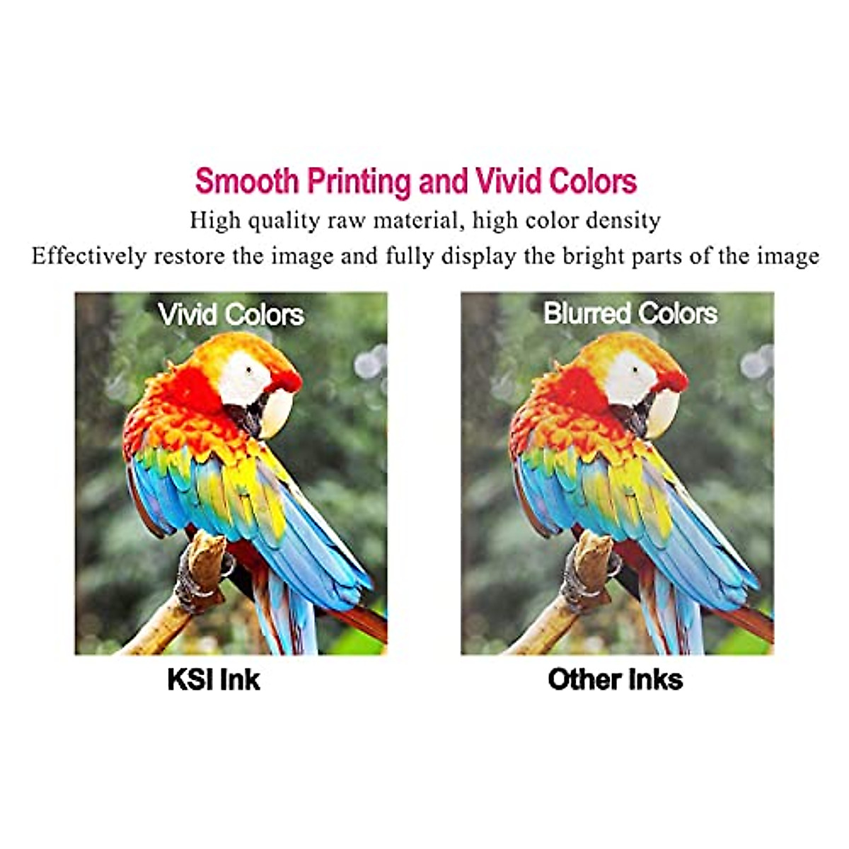 KSUMEI Ink Refill Kit for HP Printer Cartridges HP Ink 952 902 951 950 933 63 62 61 60 901 932 21 22 920 940 934 564 711 970 971 94 95 96,HP Ink Refill Kit (100ml x 4 Bottle) with 4 Syringes