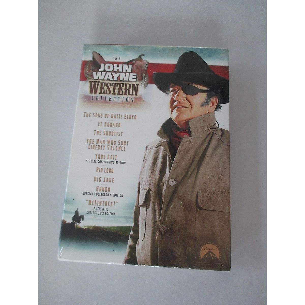 The John Wayne Western Collection (The Man Who Shot Liberty Valance / True Grit / Hondo / McLintock! / Big Jake / The Shootist / Rio Lobo / The Sons of Katie Elder / El Dorado) [DVD]