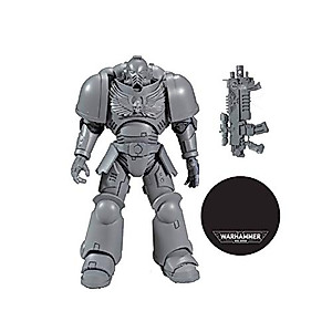 McFarlane Toys Warhammer 40,000 Space Marine Primaris Intercessor Artist Proof Action Figure, Multicolor