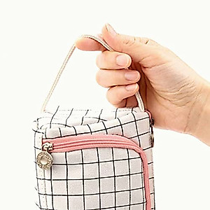 Eioflia Pencil Case Large Capacity Pen Holder Pouch Multifunctional Stationery Cosmetic Bag Pen Organizer for Students Cosmetic Storage Bag