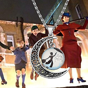 WSNANG Mary Keychain Practically Perfect in Every Way Mary Jewelry Gifts for Her (Mary NL)