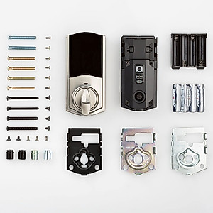 Kwikset Convert Zigbee 3.0 Electronic Smart Lock Conversion Kit in Satin Nickel