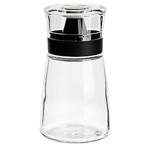 Juvale 2 Piece Small Oil and Vinegar Dispenser Set for Kitchen, Glass Cruet Bottles with No Drip Tops for Salad Dressing, Balsamic, Soy Sauce (5.5 oz)