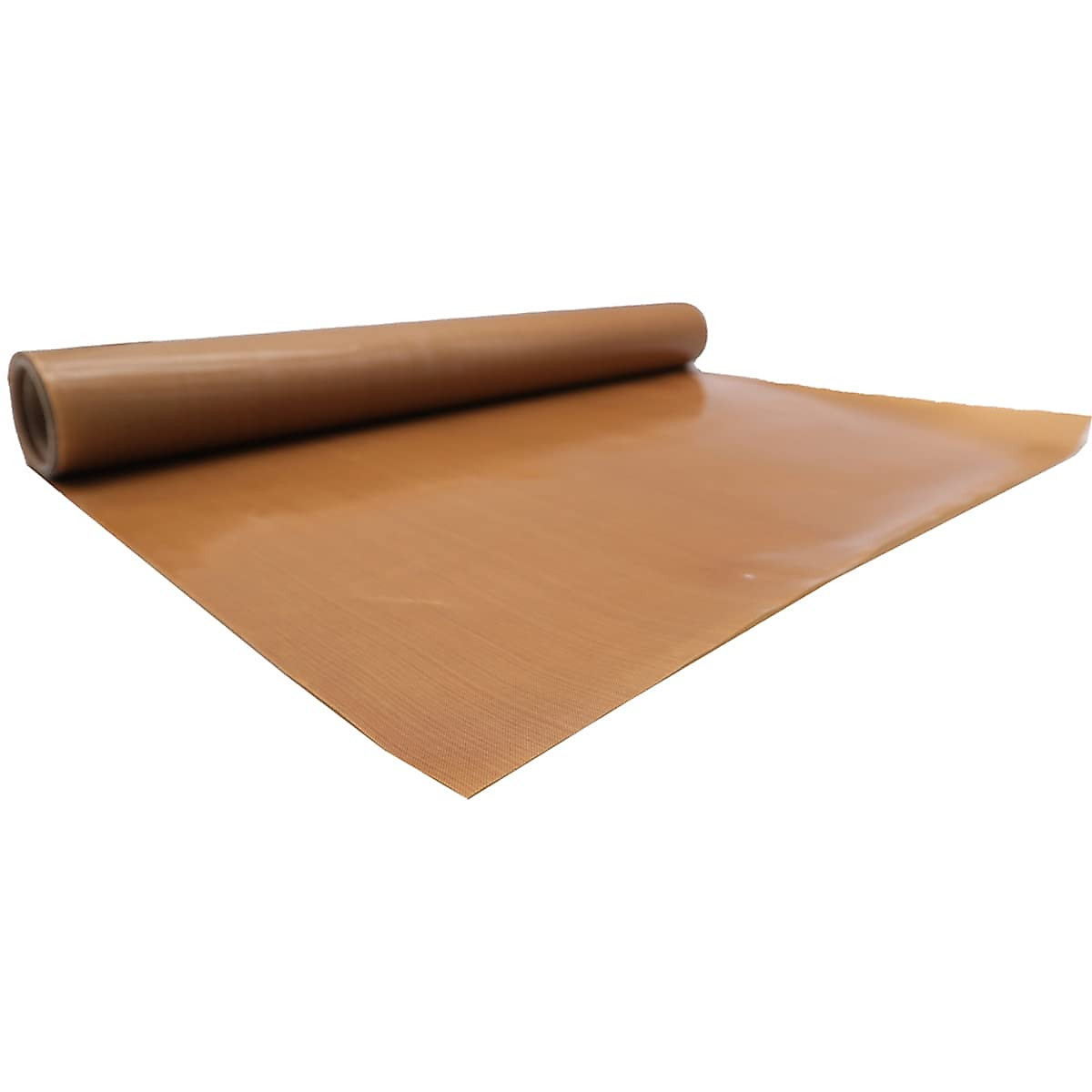 39" x 5 Yard PTFE Fiberglass Fabric Sheet Roll PTFE-Coated Fabrics Sheet Roll Sublimation Heat Resistant PTFE Rolls for Heat Press Transfer, 5Mil Thickness