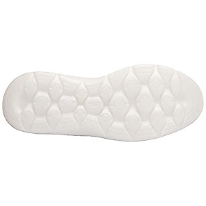 Skechers Women's GO Walk Hyper Burst Knit LACE UP Sneaker, Black/Multi, 8