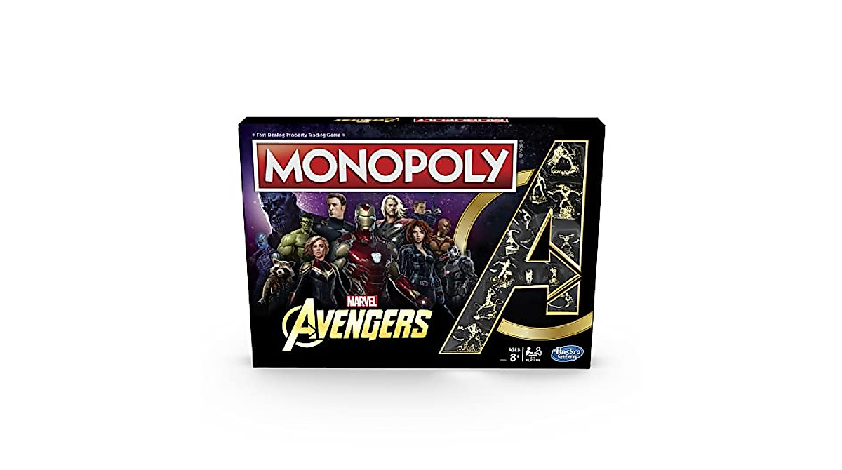 Monopoly Marvel Avengers Edition: Collect Heroes, Battle Thanos!