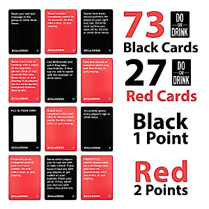 Do or Drink - Card Game - Expansion Pack #2 - Party Game - Dares for College, Camping and 21st Birthday Parties