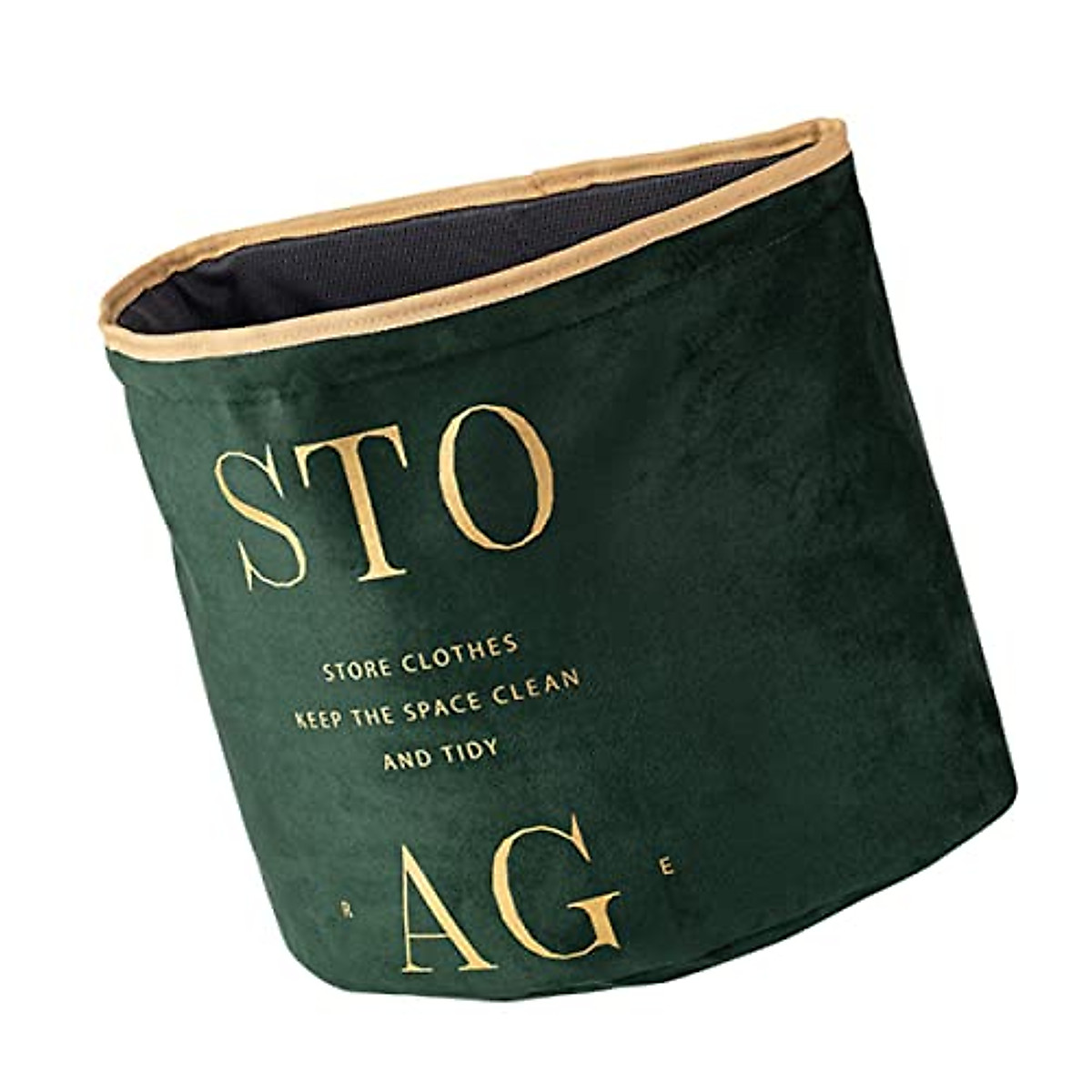 3pcs Household Cloth Sturdy Clothes Clothing Basket Laundry Nursery Kid Organizer Folding Dirty Home Baby Kids Bag Storage Collapsible Fabric Art Hamper Bucket for