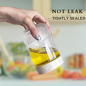 GRESEESM 4 Pack Mason Jars 16 oz with Lids, Glass Jar with Screw Lid, Glass Jars with Airtight Lids for Overnight Oats, Pickles, Salad, Spice, Candy, Jam, Seasoning, Meal Prep Containers