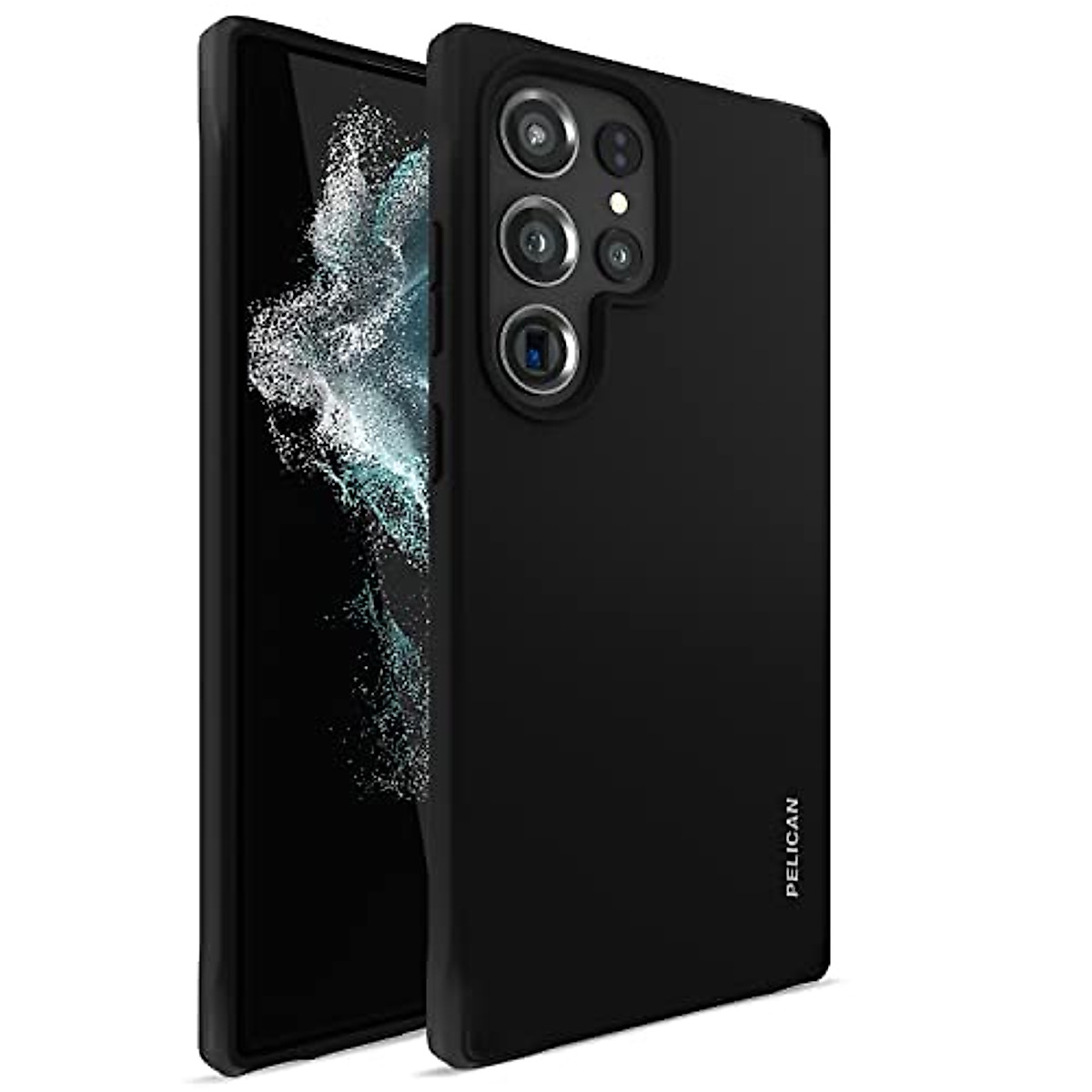 Pelican Ranger - Samsung Galaxy S23 Ultra Case [6.8"] [15FT MIL-STD Drop Protection] [Wireless Charging] Phone Case for Samsung Galaxy S23 Ultra - Slim, Rugged Cover w/ Anti Scratch Technology - Black