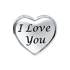 Chili Jewelry Rose Heart Love Dad Charm Compatible With Pandora Charms Bracelets