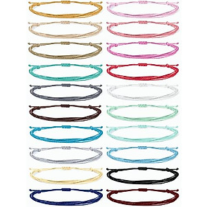 Long tiantian Summer Surfer Bracelets for Women Boho Waterproof Beach Bracelets for Teen Girls Cute Ankle Bracelets for Women