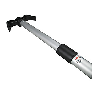 Pactrade Marine Boat Kayak Raft Floating Telescopic 45'' - 72'' Oar Paddle & Hook Anodized Aluminum Shaft