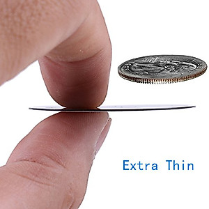 DSTELIN Universal Metal Plate 8 Pack for Magnetic Phone Car Mount Holder Cradle with Adhesive (Compatible with Magnetic Mounts) - 4 Rectangle and 4 Round, Black