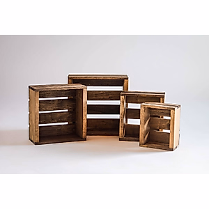 Darla'Studio 66 Set of 4 Nesting Box Wood Crates