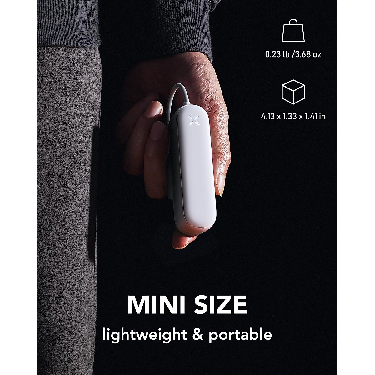 VIYISI Battery Pack for Meta Quest 3/3S and Oculus Quest 2, 5000mAh Extended Battery for Extra 2-4H Playtime, Lightweight VR Charger Accessories Compatible with Oculus Original Strap and Elite Strap